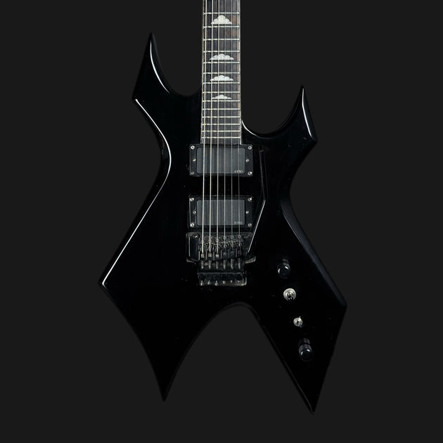 B.C. Rich NJ Warlock Neck-Thru Series Electric Guitar Black w/ EMG 81 ...